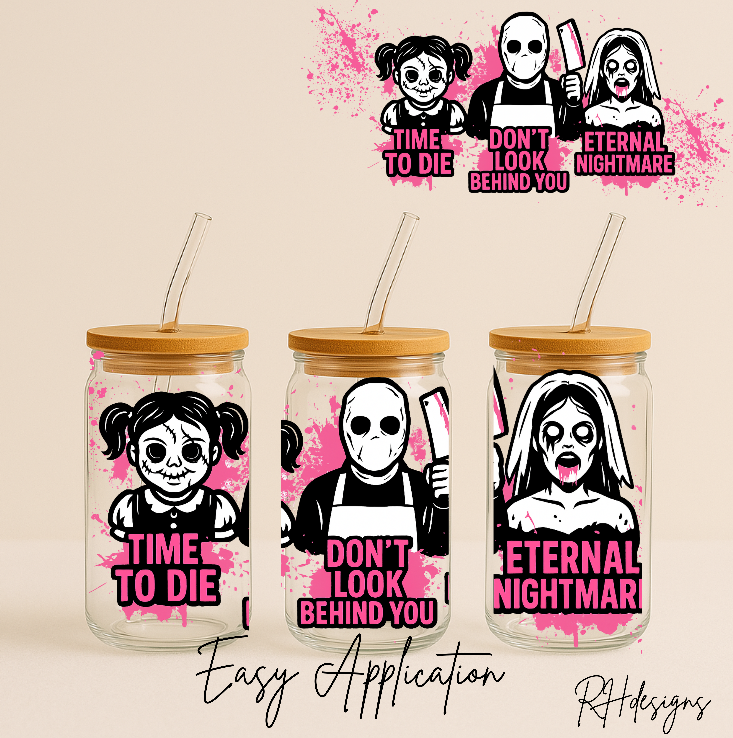 Don't Look Behind - 16oz – RHdesigns
